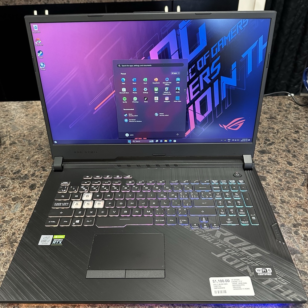 ASUS ROG STRIX G17 G712L 17.3" Gaming Laptop | Nuway Deals, Chilliwack BC